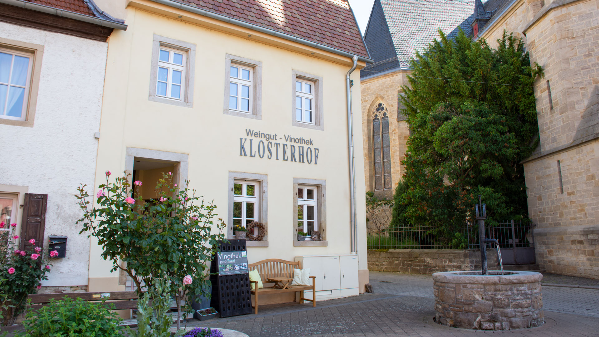 Weingut Klosterhof Flonheim: Die Vinothek